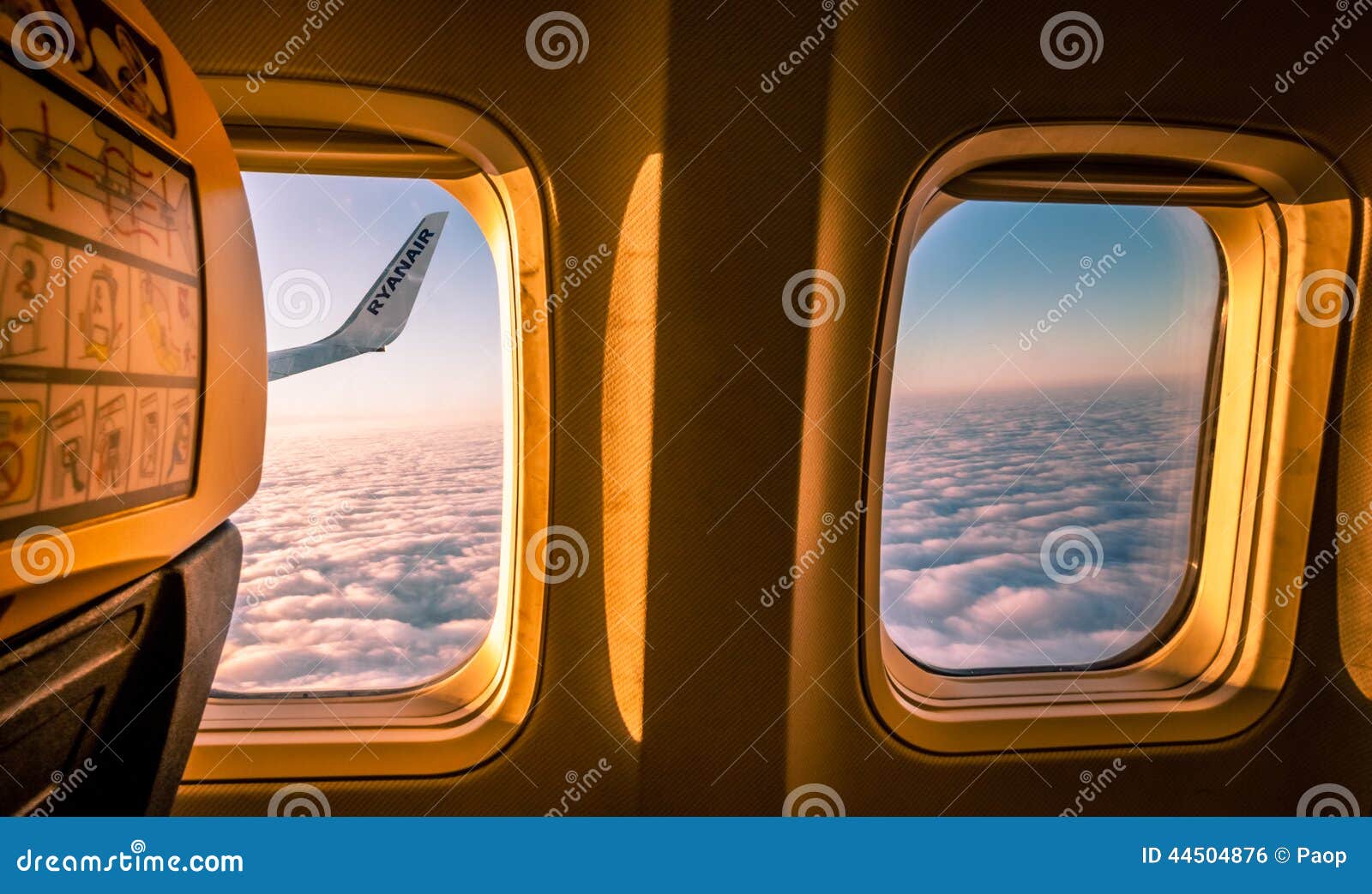 View from the plane window editorial photo. Image of flying - 44504876