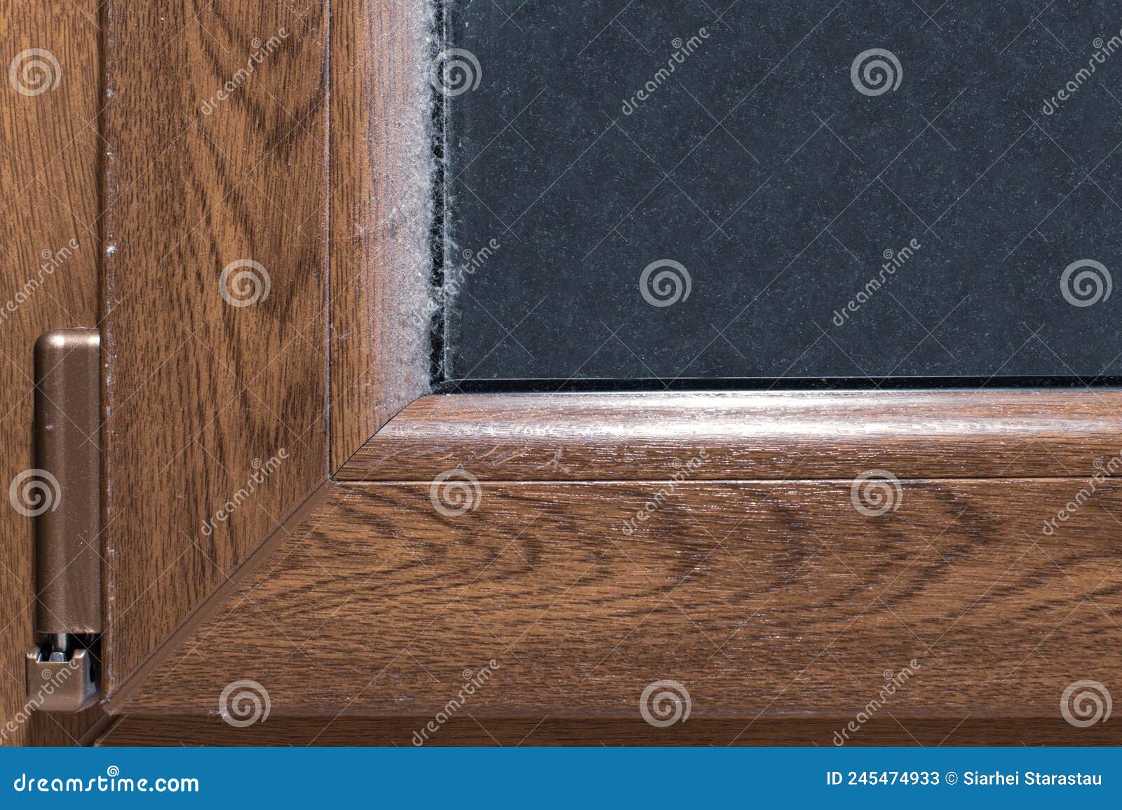 View of a Plastic Window in the Dust Stock Image - Image of outdoor ...