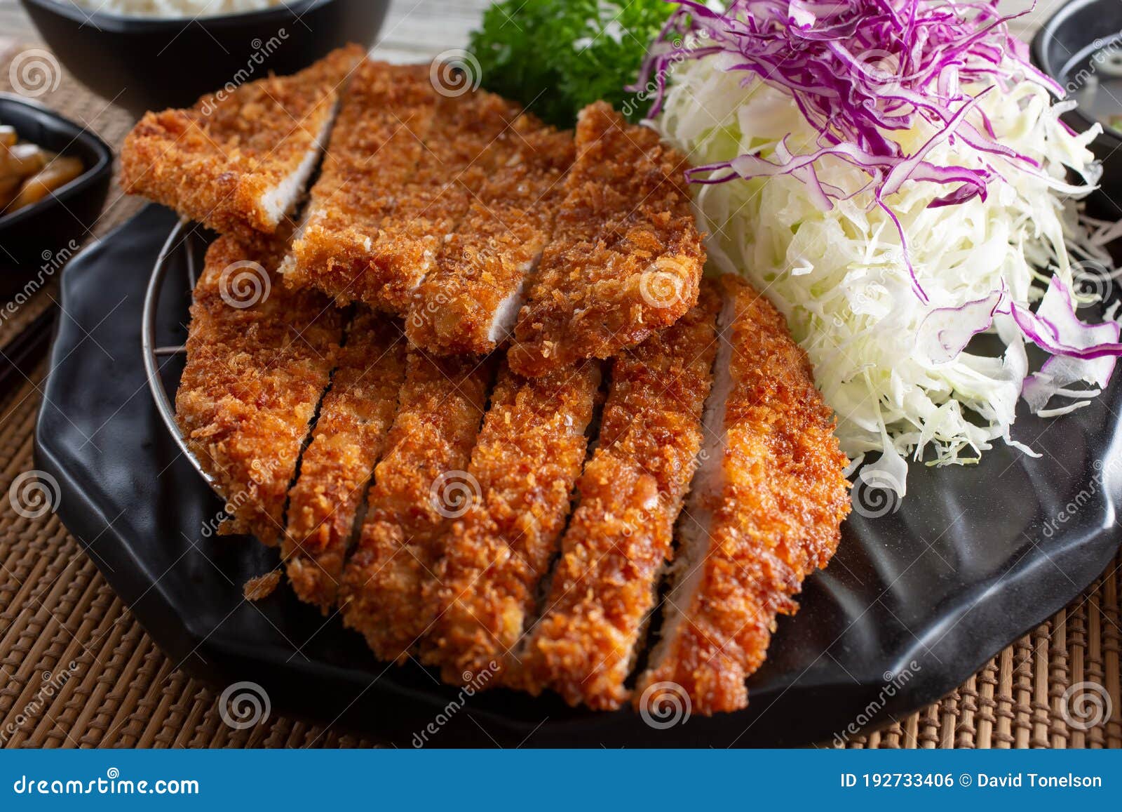 Chicken katsu stock photo. Image of copy, fried, kitchen - 192733406