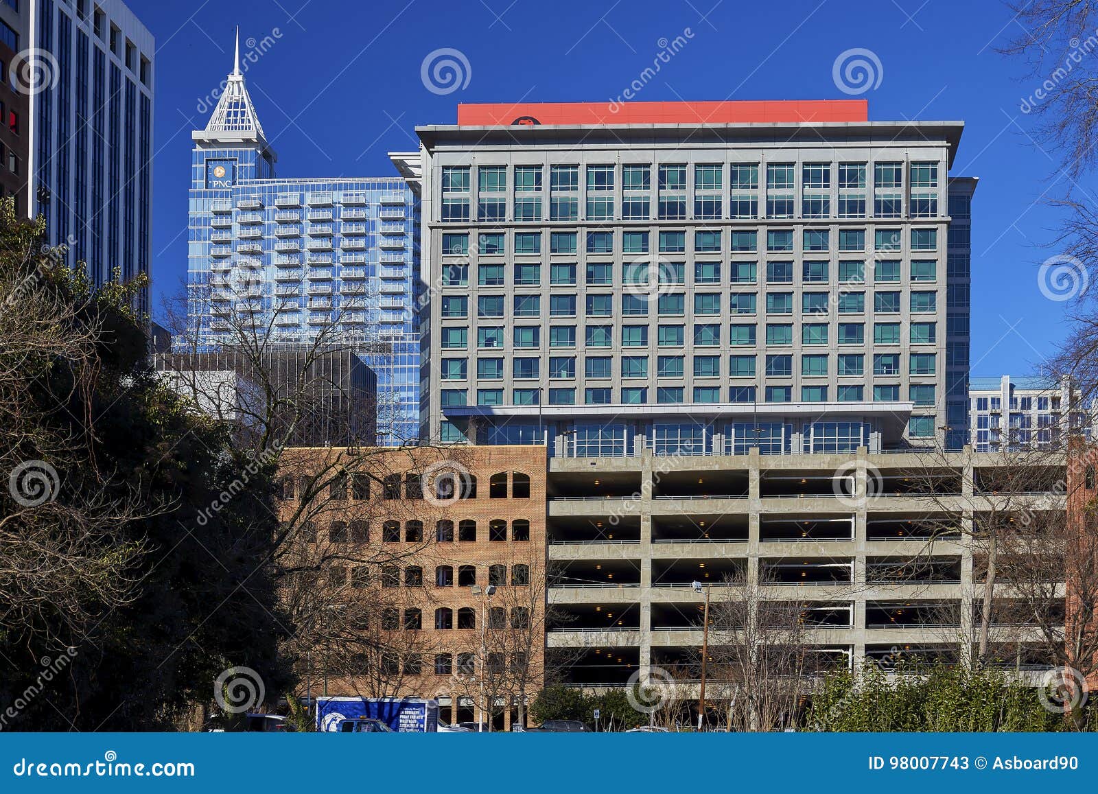 Downtown Raleigh, North Carolina Editorial Stock Photo - Image of ...