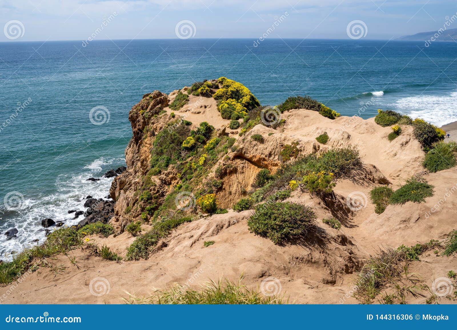 View from Point Dume in Malibu California Stock Photo - Image of ...