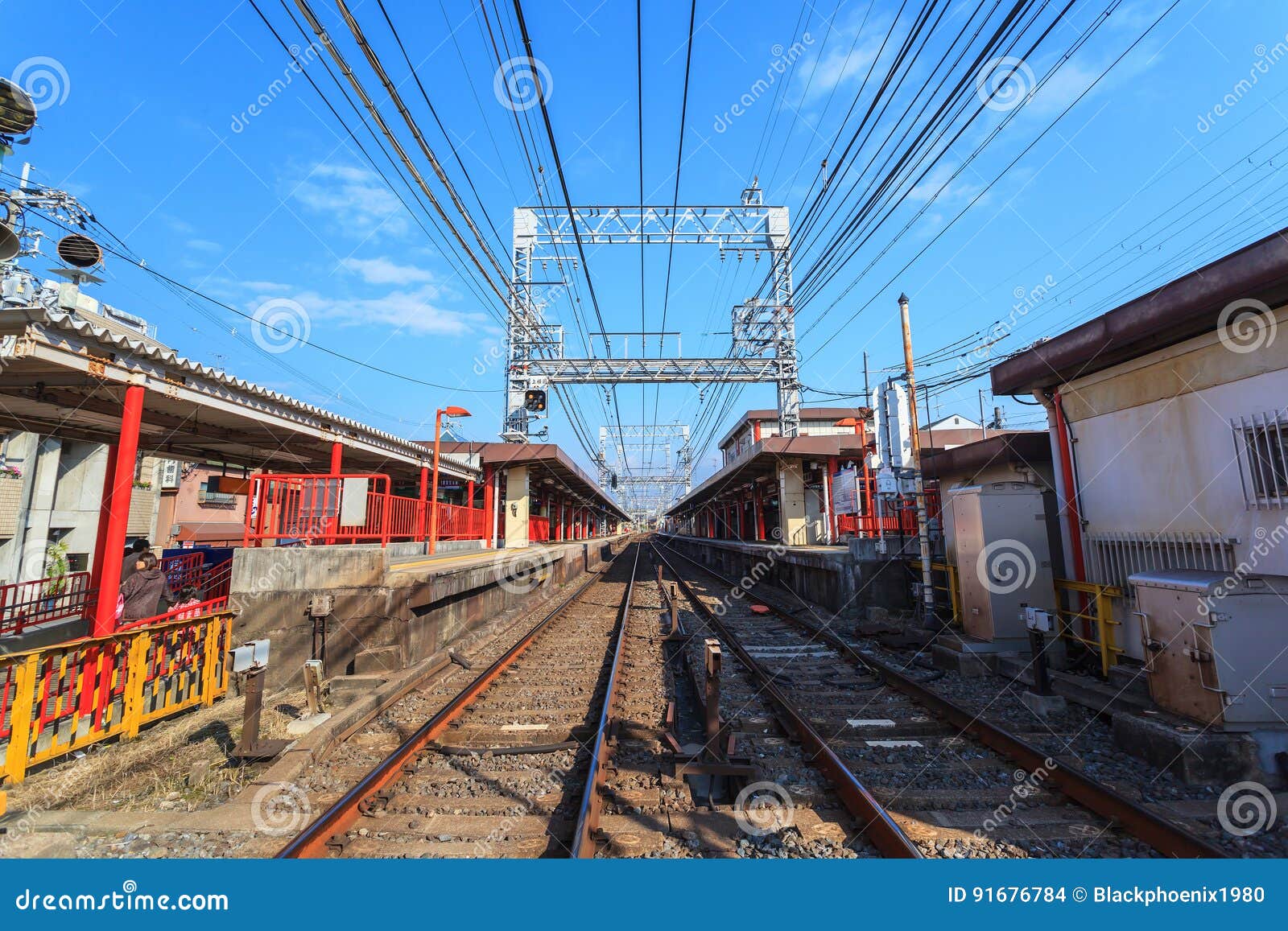 View Point of Japan Railway at Kyoto Editorial Stock Image - Image of ...