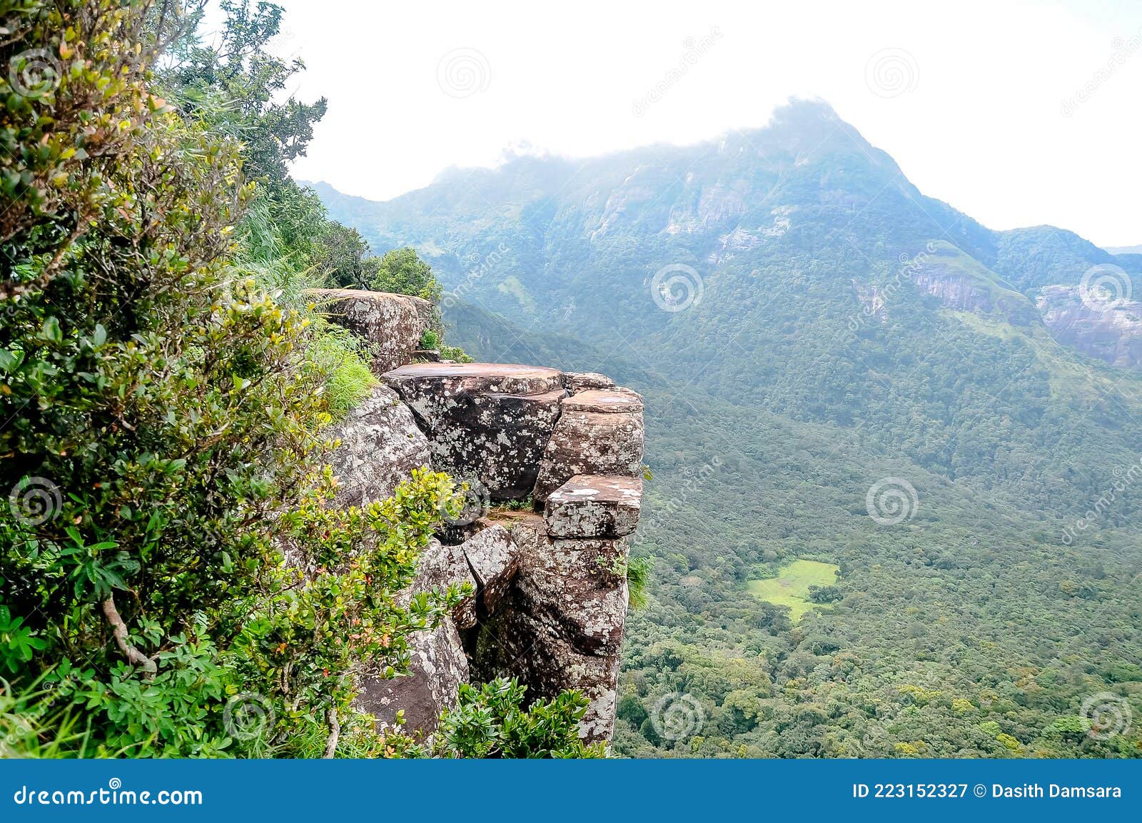 View Point Pitawala Pathana,riverston, Srilanka Stock Image - Image of ...