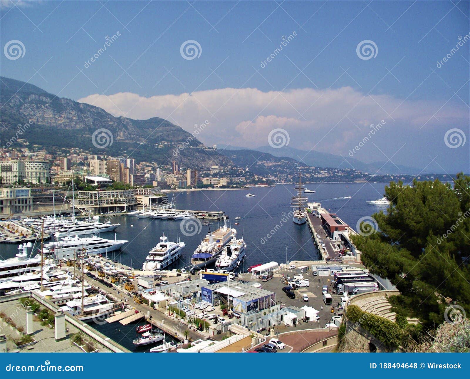 View the port of Monaco editorial stock photo. Image of boats - 188494648