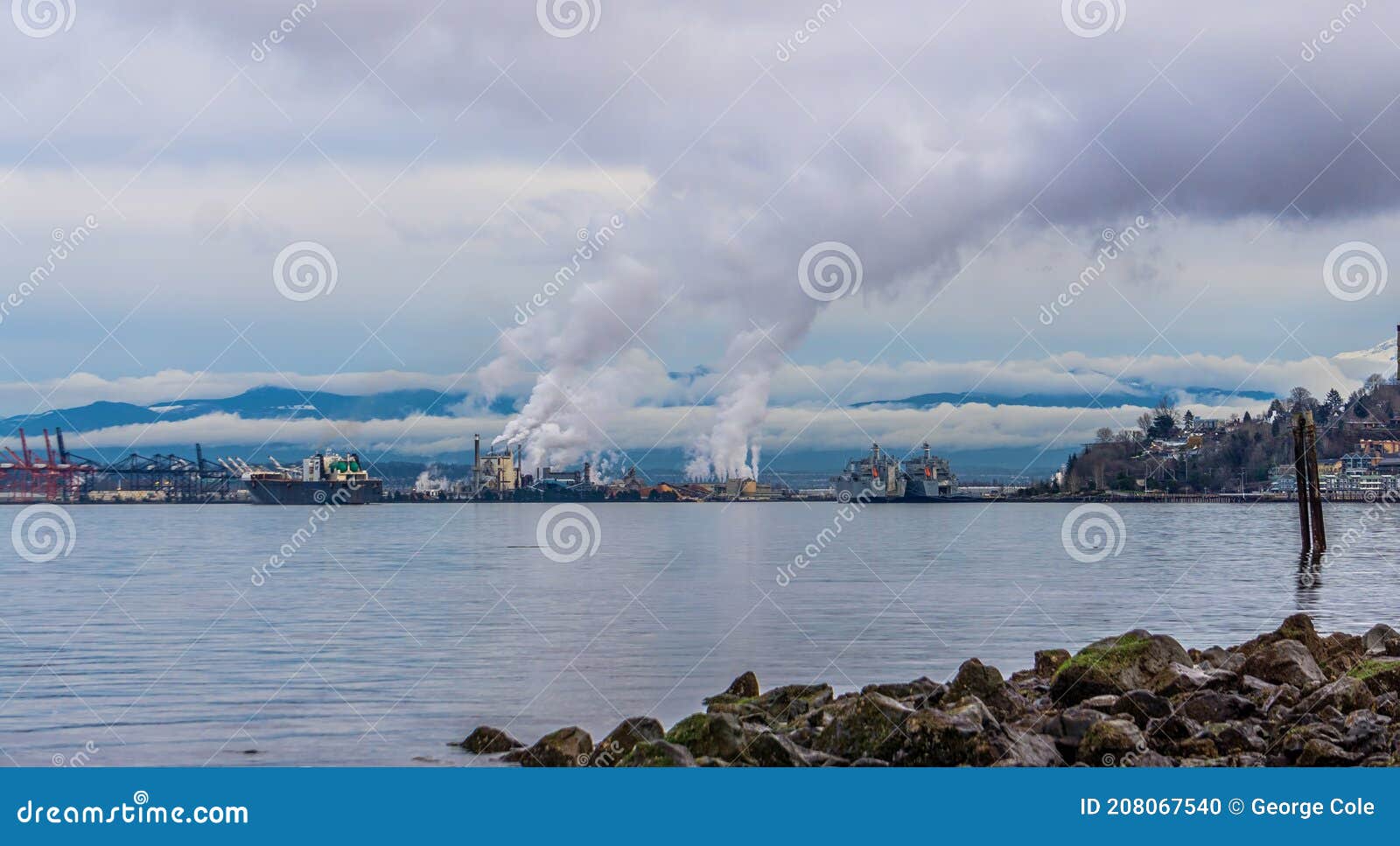 Ruston Port Scene 6 stock photo. Image of water, ruston - 208067540