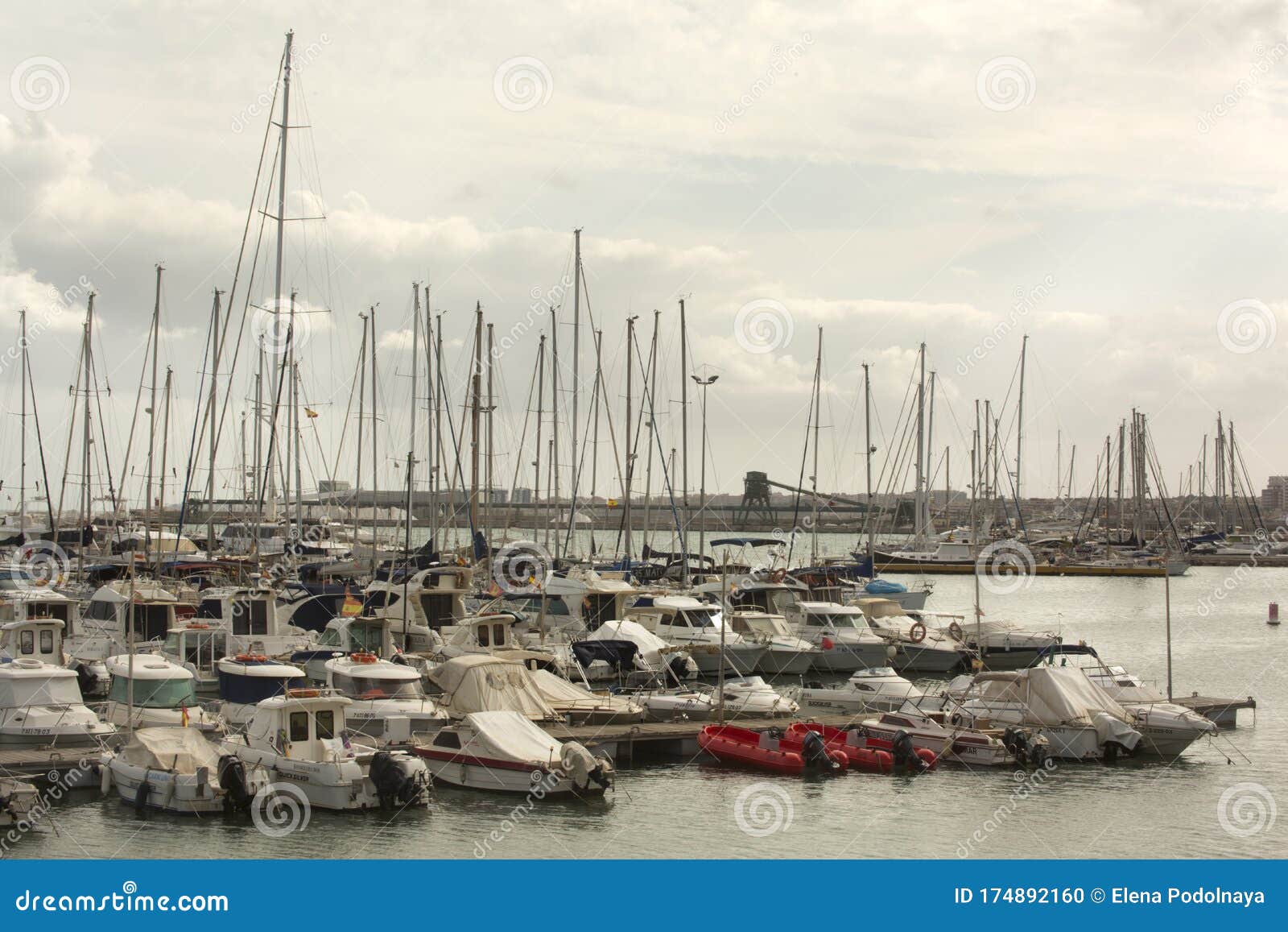 View of the Port in Torrevieja, Spain. Editorial Image - Image of ...