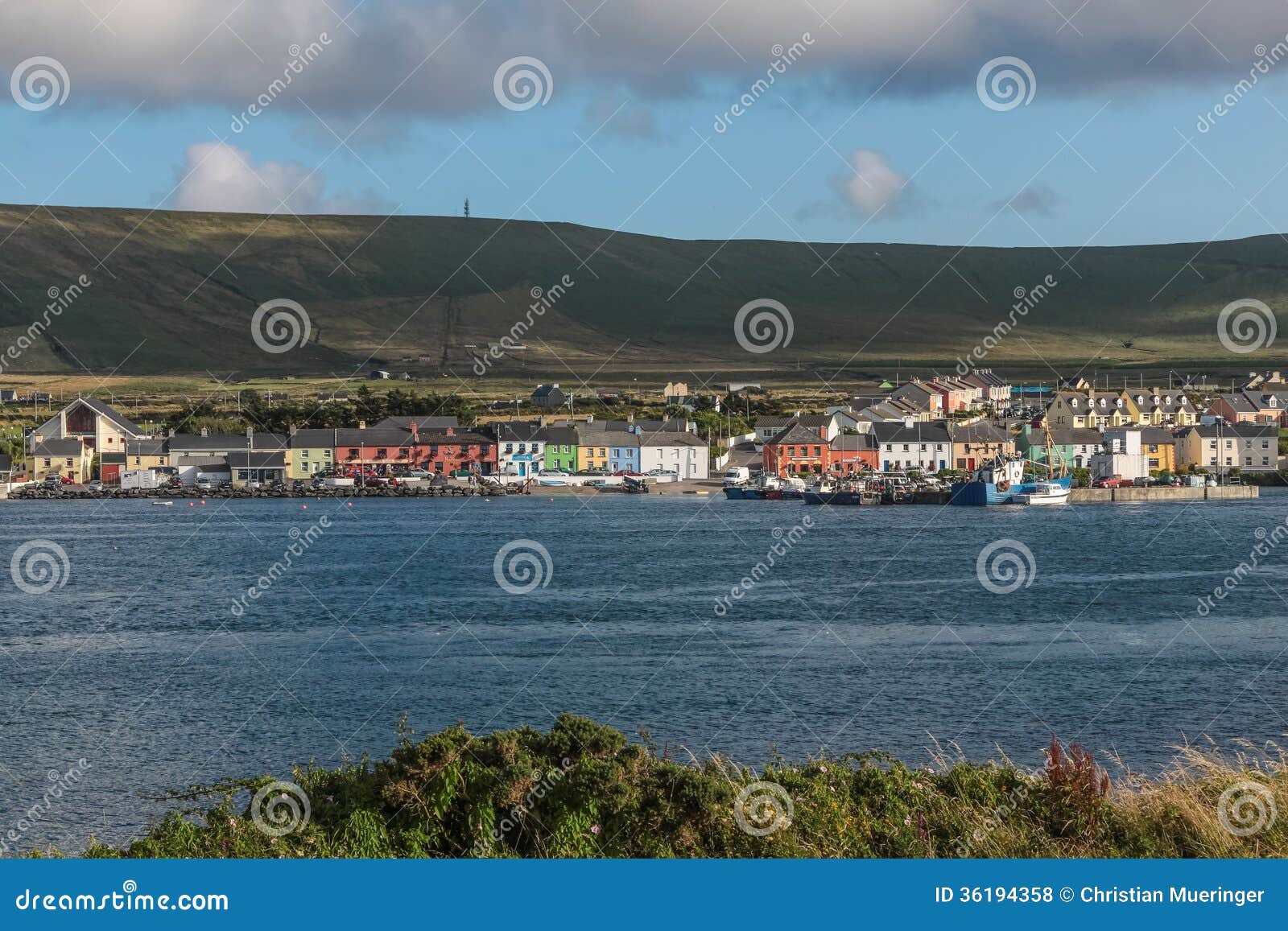 View of Portmagee stock photo. Image of mountain, atlantic - 36194358