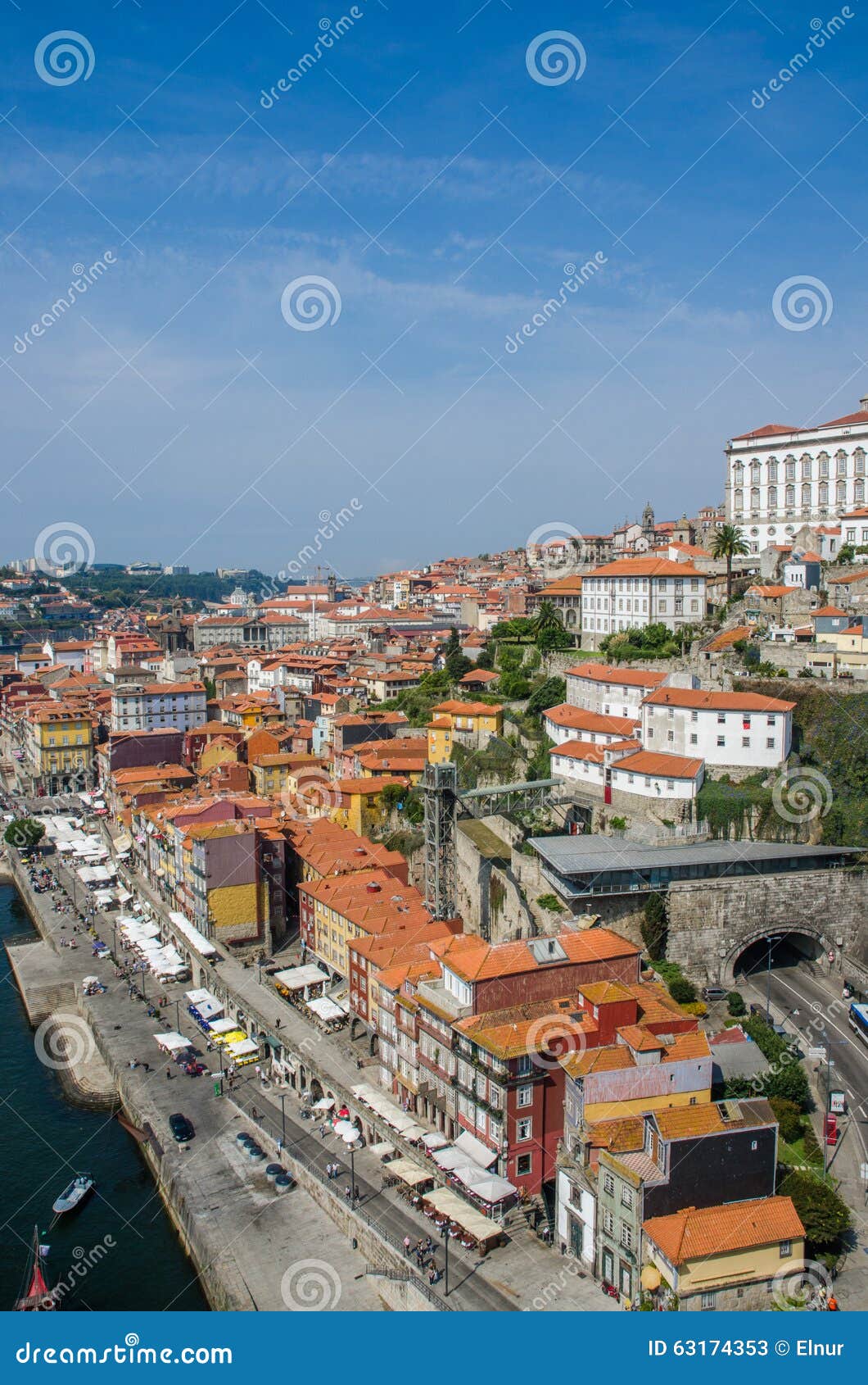The View of Porto City on Summer Day Editorial Stock Photo - Image of ...