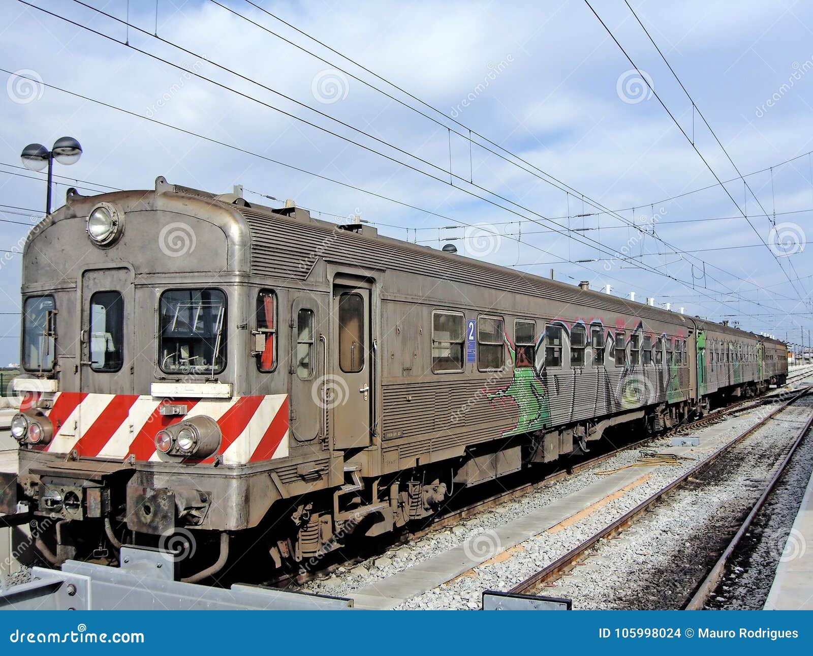 Portuguese train stock photo. Image of portugal, commuting - 105998024