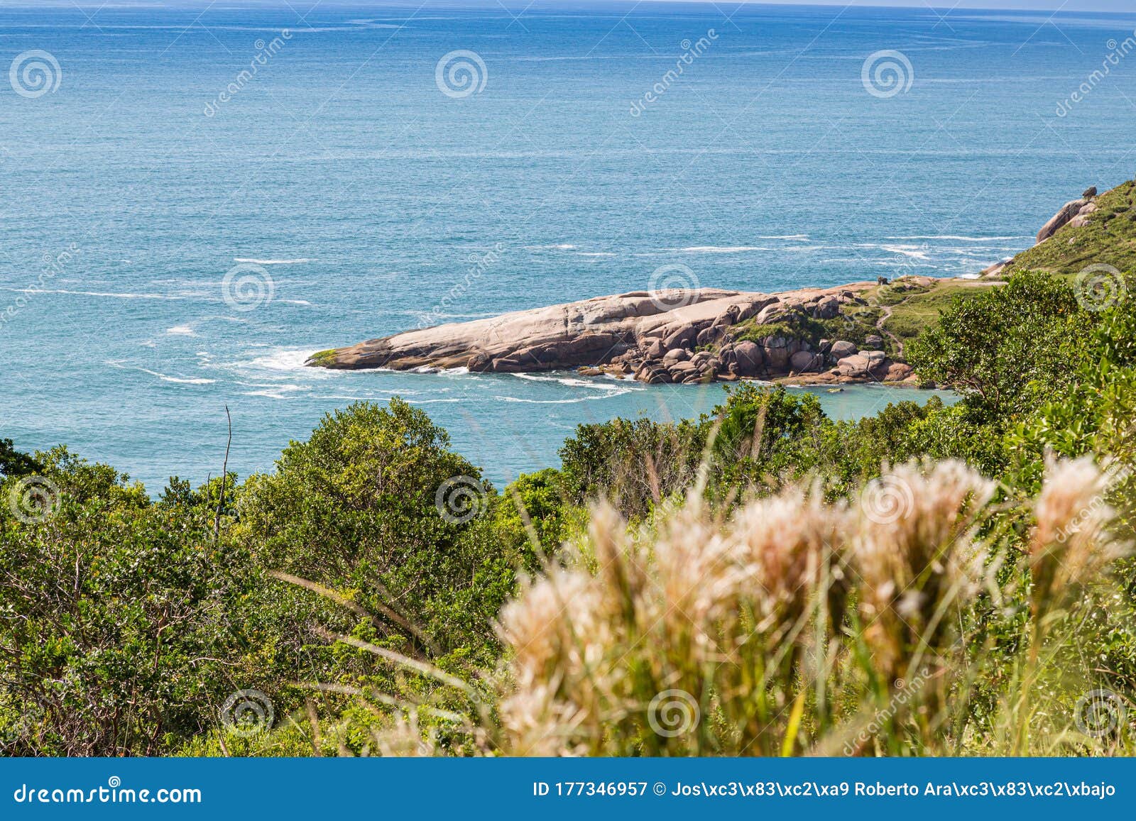 A View of Praia Mole Mole Beach and Galheta - Popular Beachs in ...