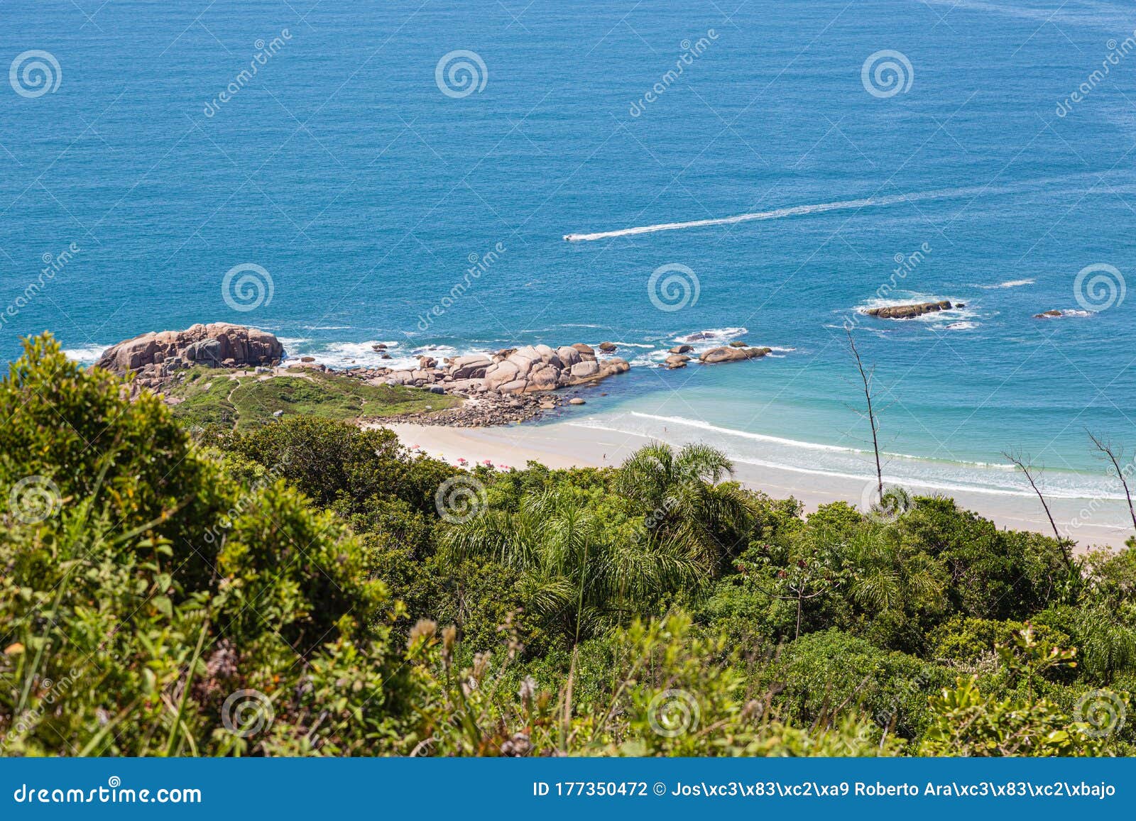 A View of Praia Mole Mole Beach and Galheta - Popular Beachs in ...