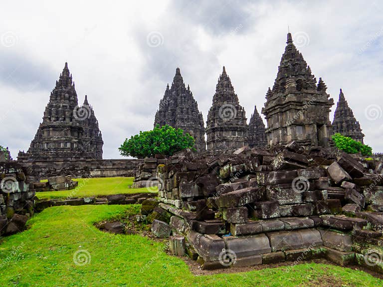 Prambanan Temple, Java, Indonesia Stock Image - Image of destination ...