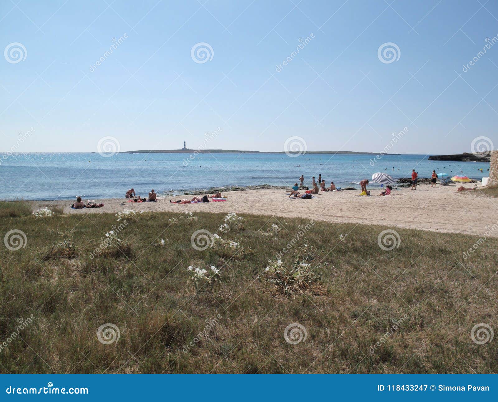 Punta prima beach editorial photography. Image of meditarranean - 118433247