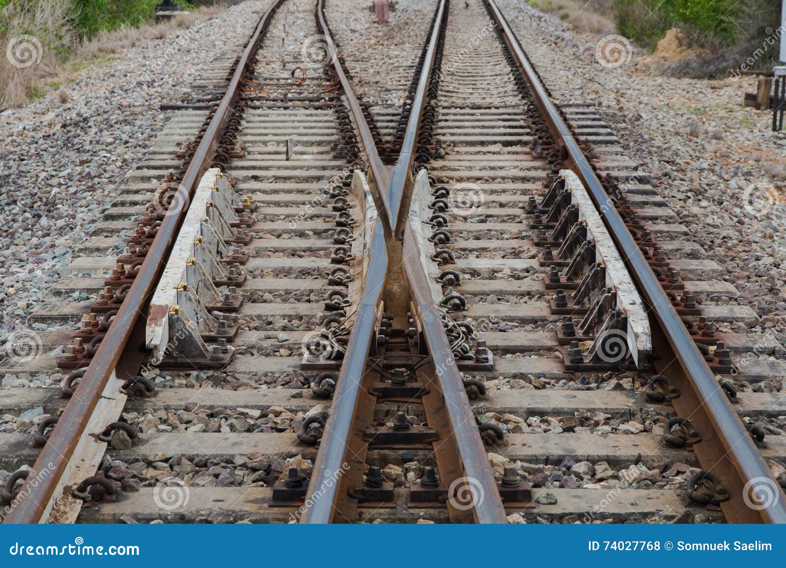 View of the railway stock photo. Image of perspective - 74027768