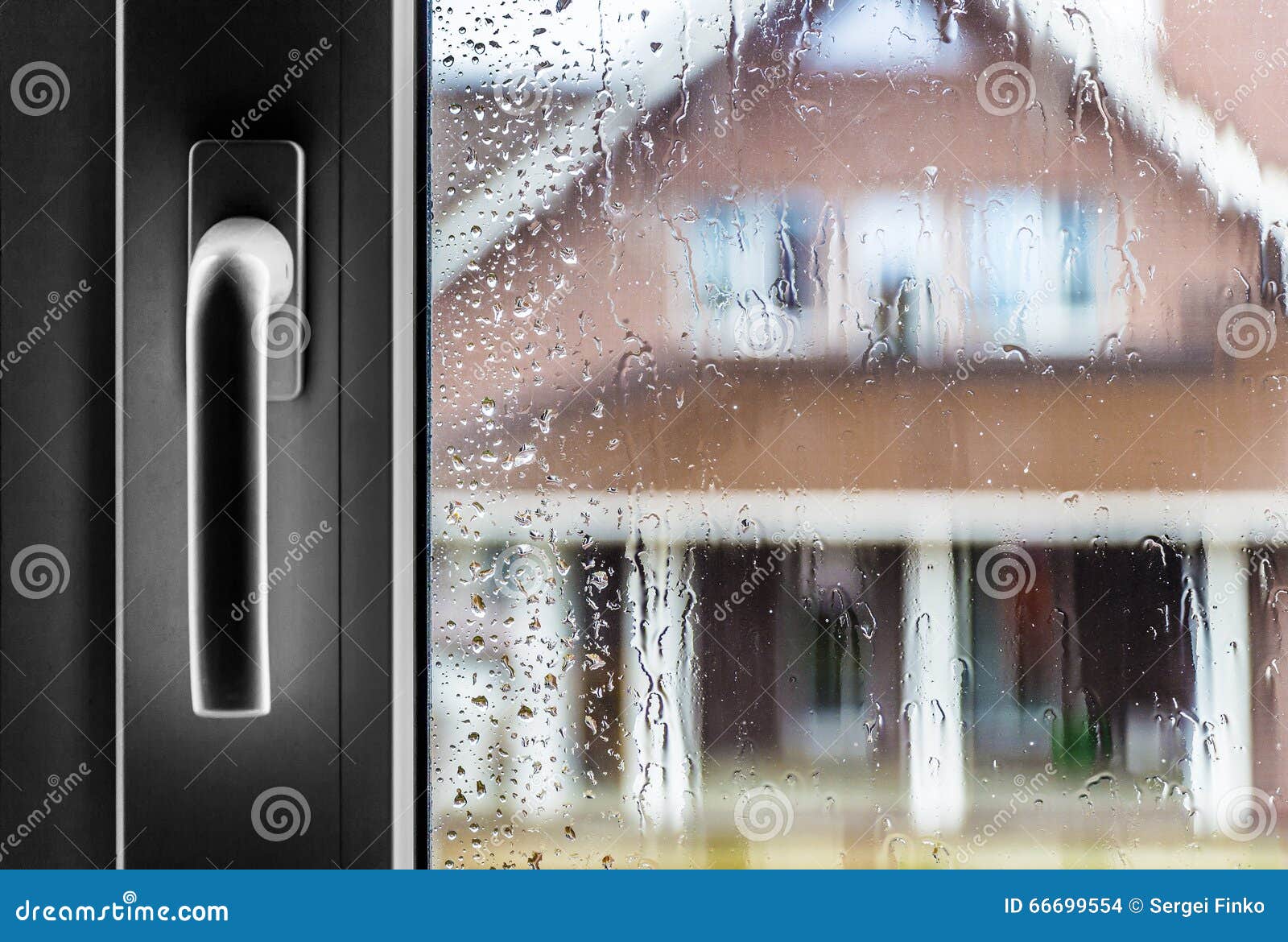 View in rainy weather stock photo. Image of october, rain - 66699554