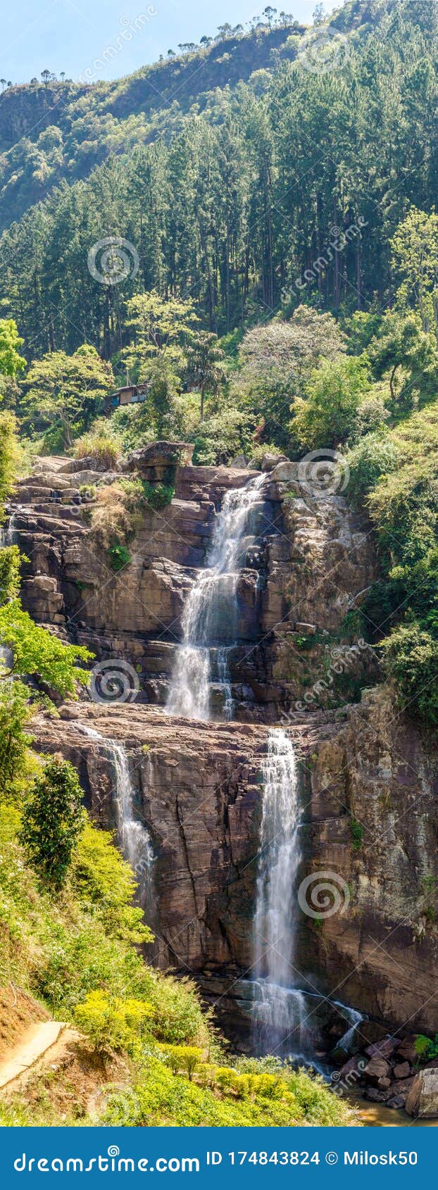 Ramboda Falls.Ramboda Falls Is The 11th Highest Waterfall Among The ...