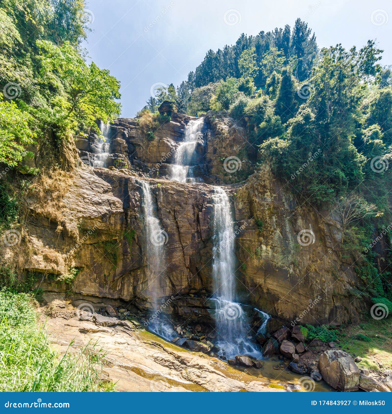 Ramboda Falls.Ramboda Falls Is The 11th Highest Waterfall Among The ...