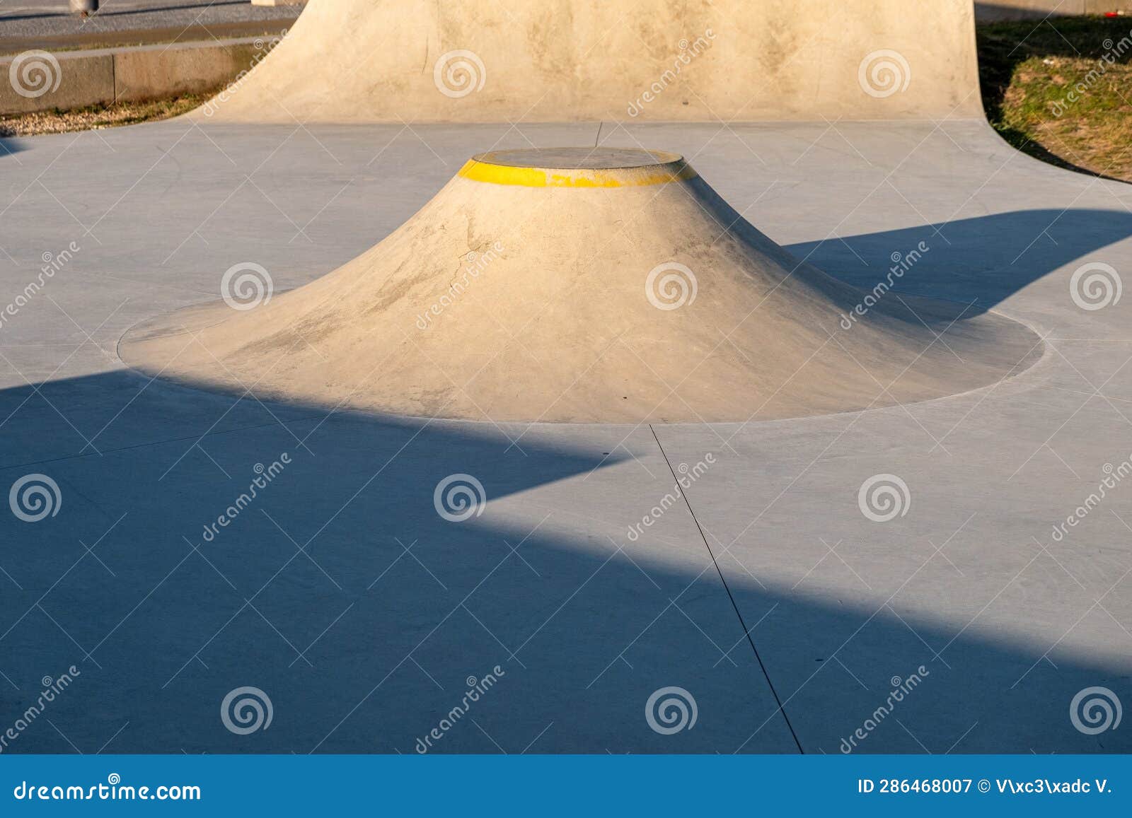 View of a Ramp in a Skatepark Stock Image - Image of extreme, bowl ...