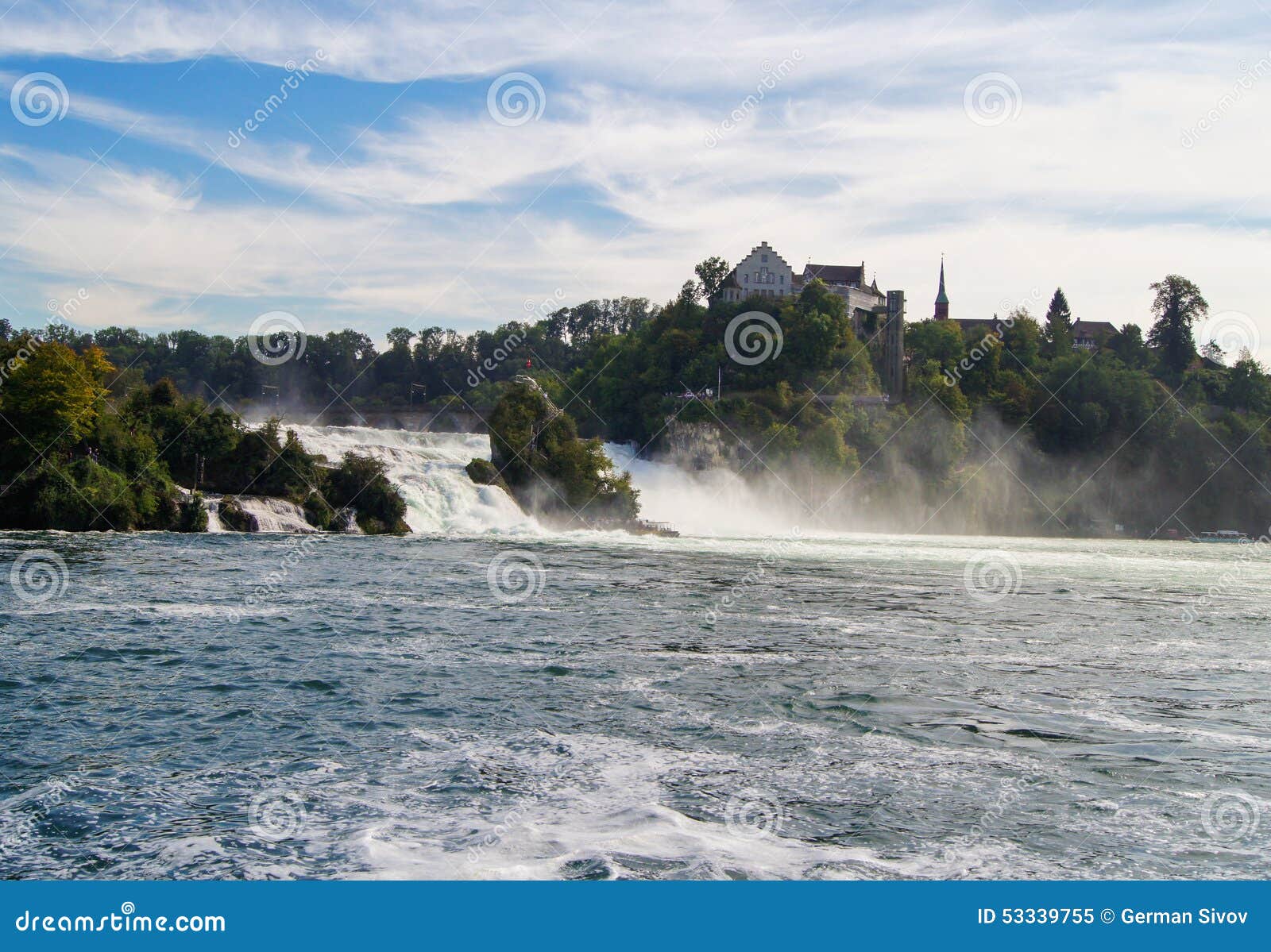 View of the rapids stock image. Image of tourism, stone - 53339755