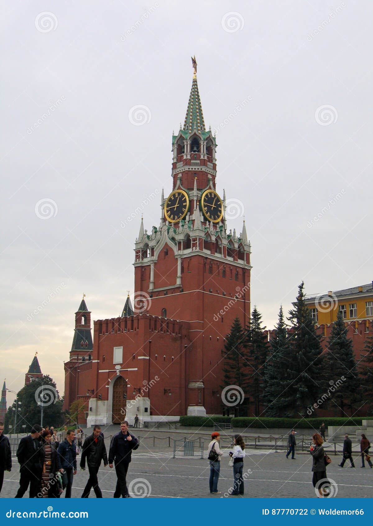 The View of Red Square in Russia. Editorial Photography - Image of ...