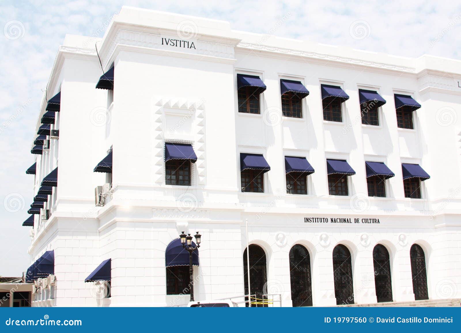 View of the Reformed Building of INAC Stock Photo - Image of town ...