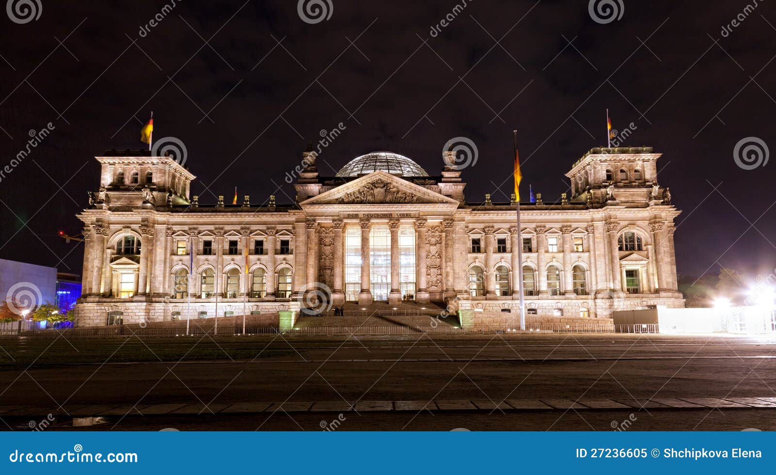 View of the Reichstag stock image. Image of parliament - 27236605