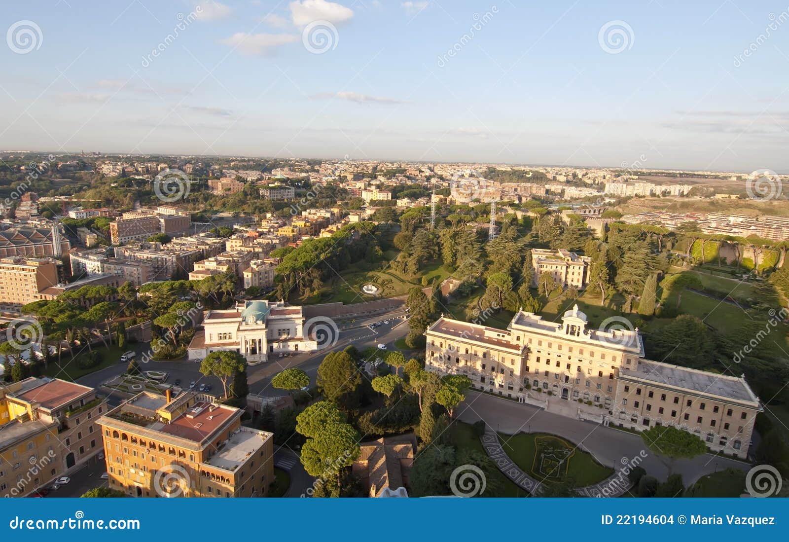 View of the Residence of the Vatican, Rome Stock Photo - Image of ...