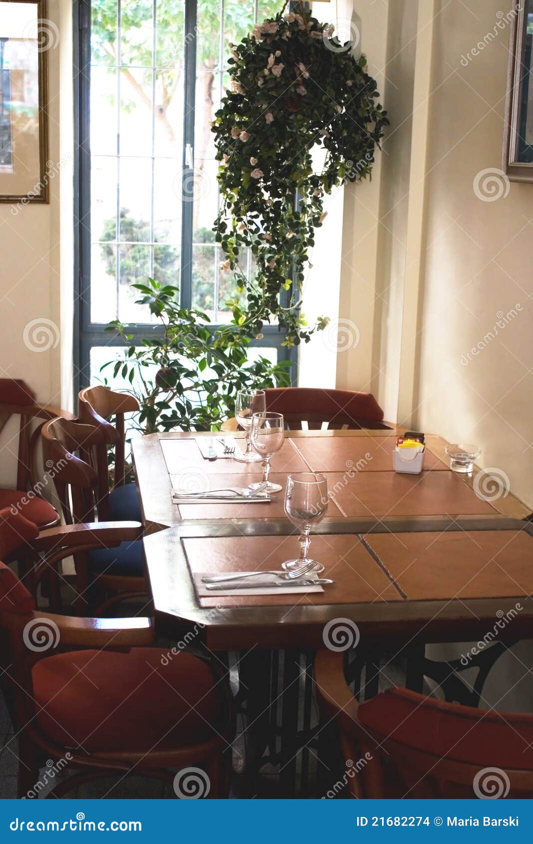 View of restaurant stock photo. Image of table, winery - 21682274