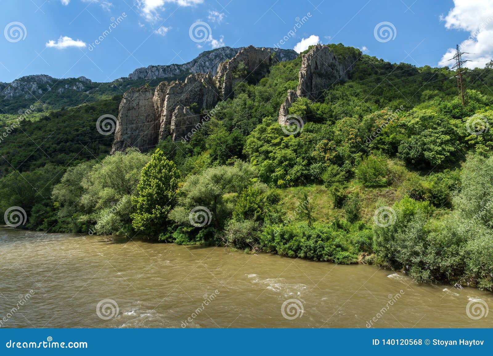 Ritlite - Rock Formations at Iskar River Gorge, Balkan Mountains ...