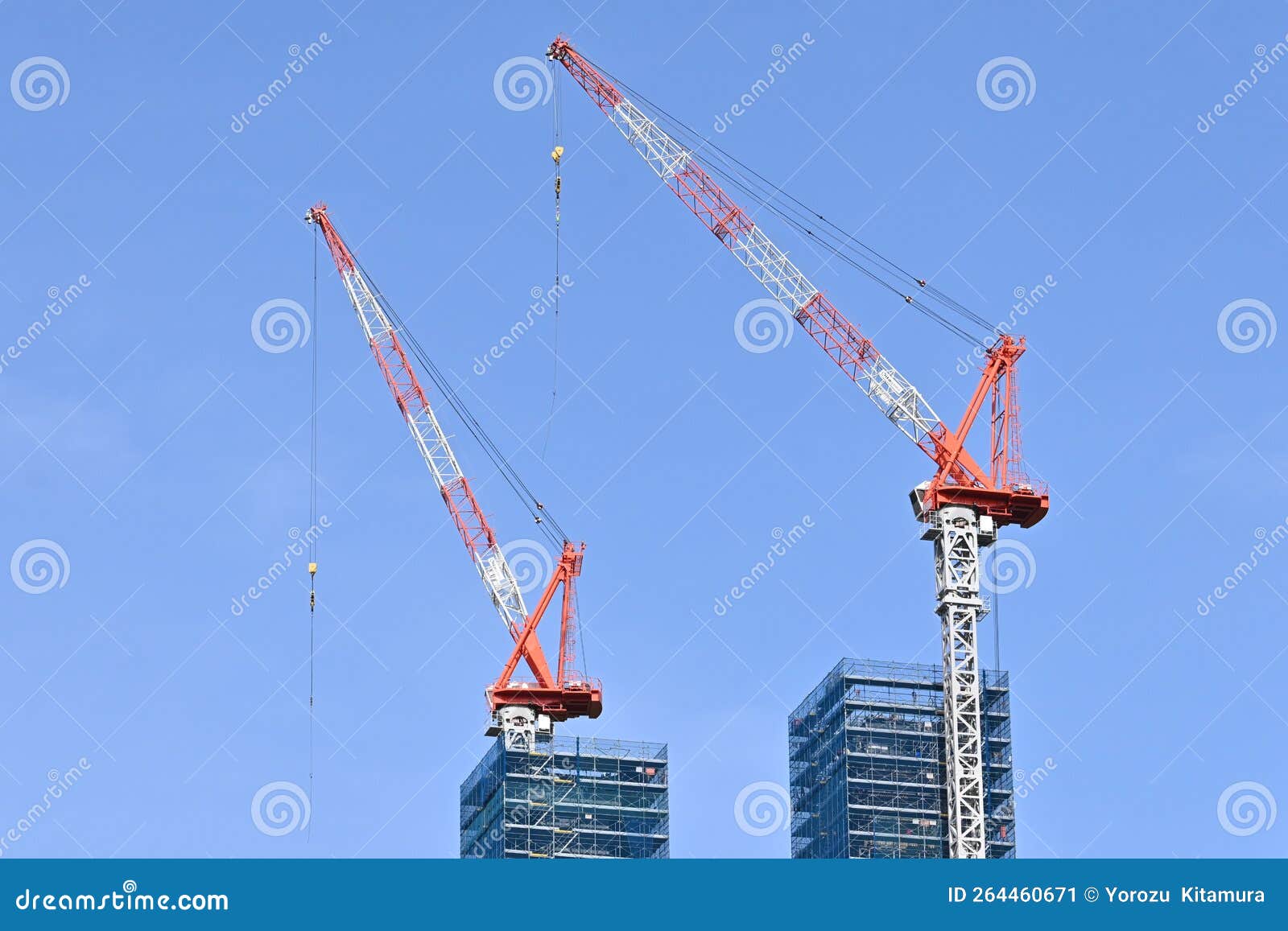 A View of a River Bridge Construction Site on a Highway Stock Image ...