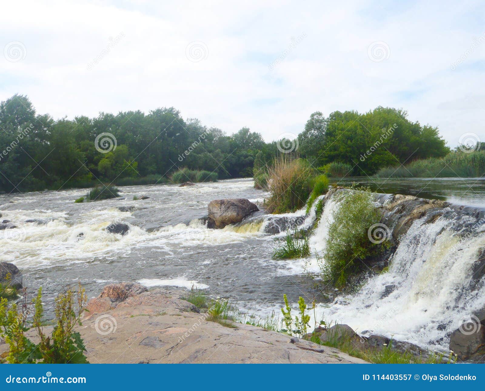 River Southern Bug in Ukraine Stock Image - Image of stone, southern ...