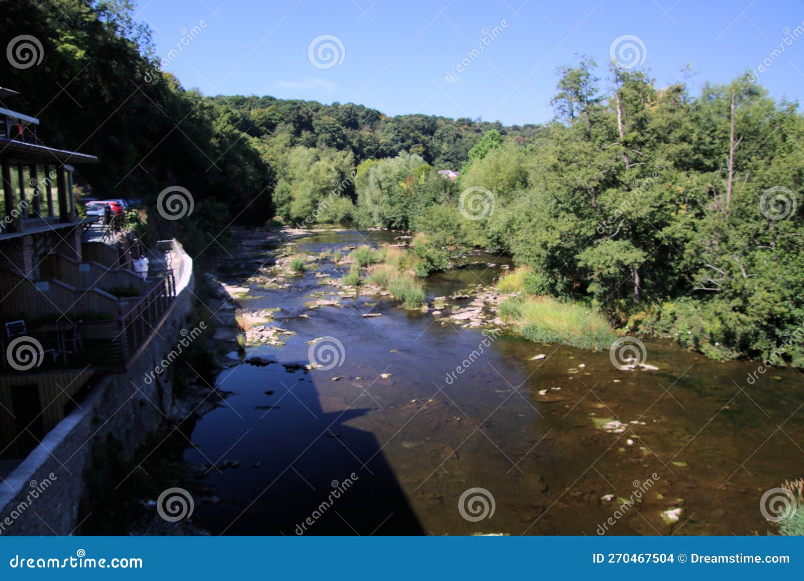 A View of the River Teme in Ludlow Stock Photo - Image of teme ...