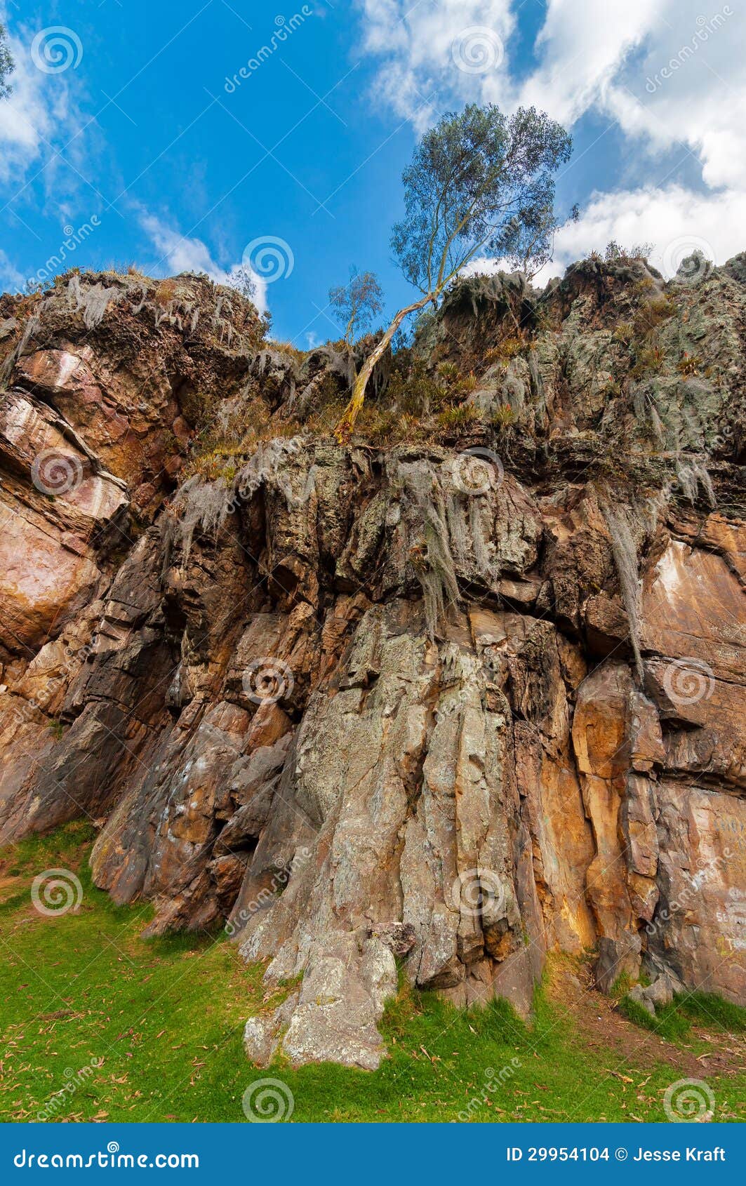 View of Cliff from Below stock photo. Image of landscape - 29954104