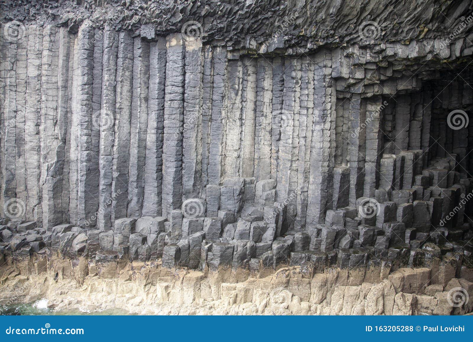 View of Rock Formations at Staff Island Editorial Stock Photo - Image ...
