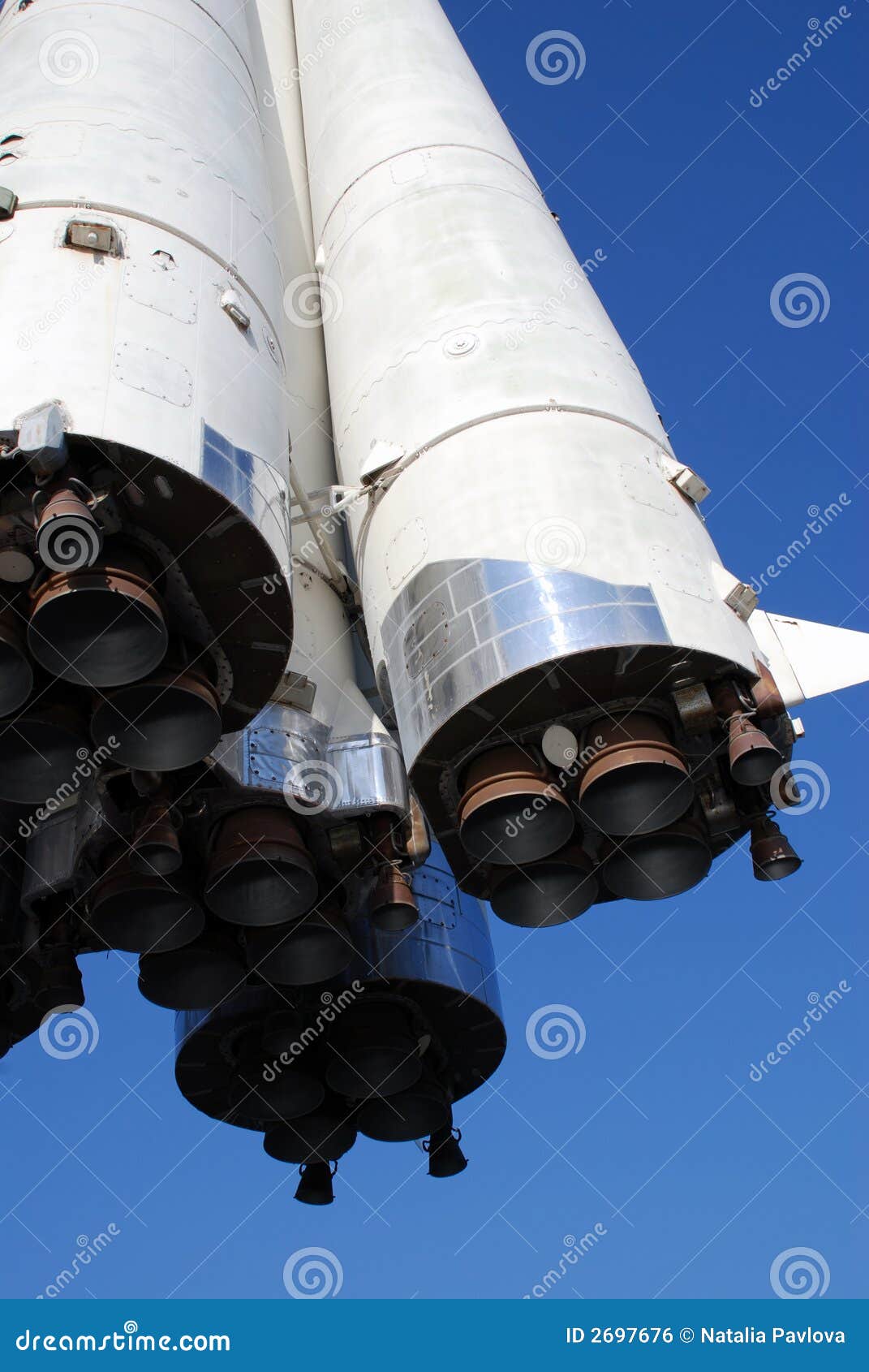 View of the Rocket from Below Stock Photo - Image of science, gemini ...