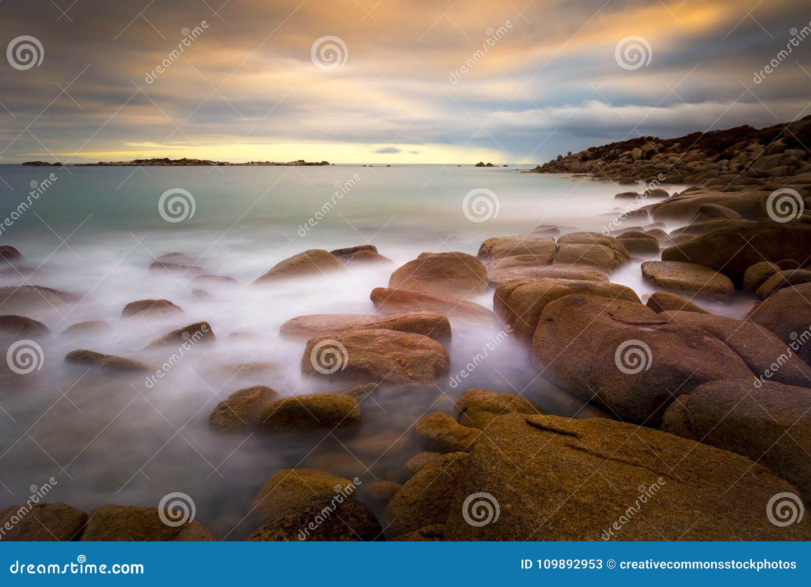 View Of Rocks On Beach Picture. Image: 109892953