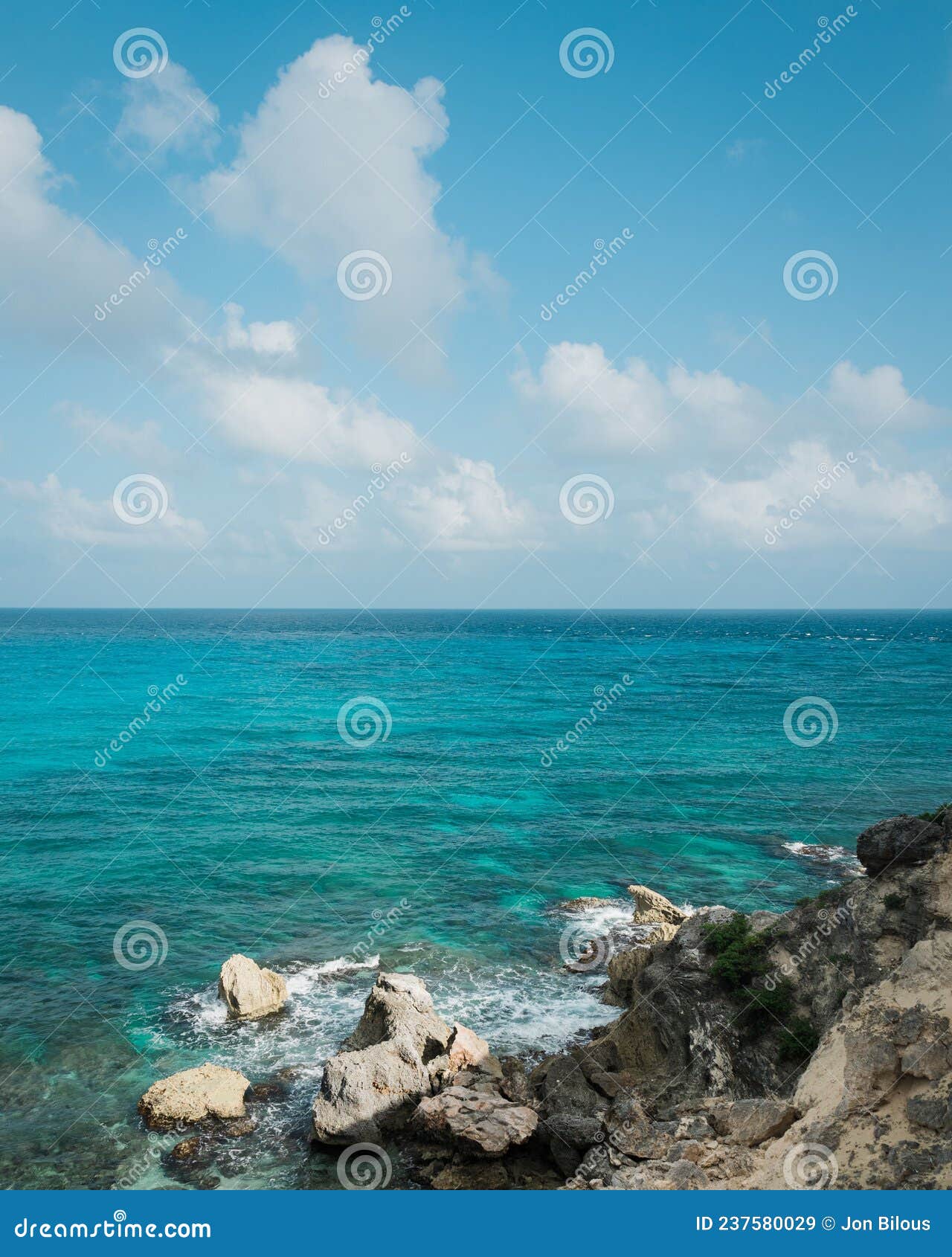 View of Rocky Coast and Cliffs at Punta Sur, in Isla Mujeres, Mexico ...