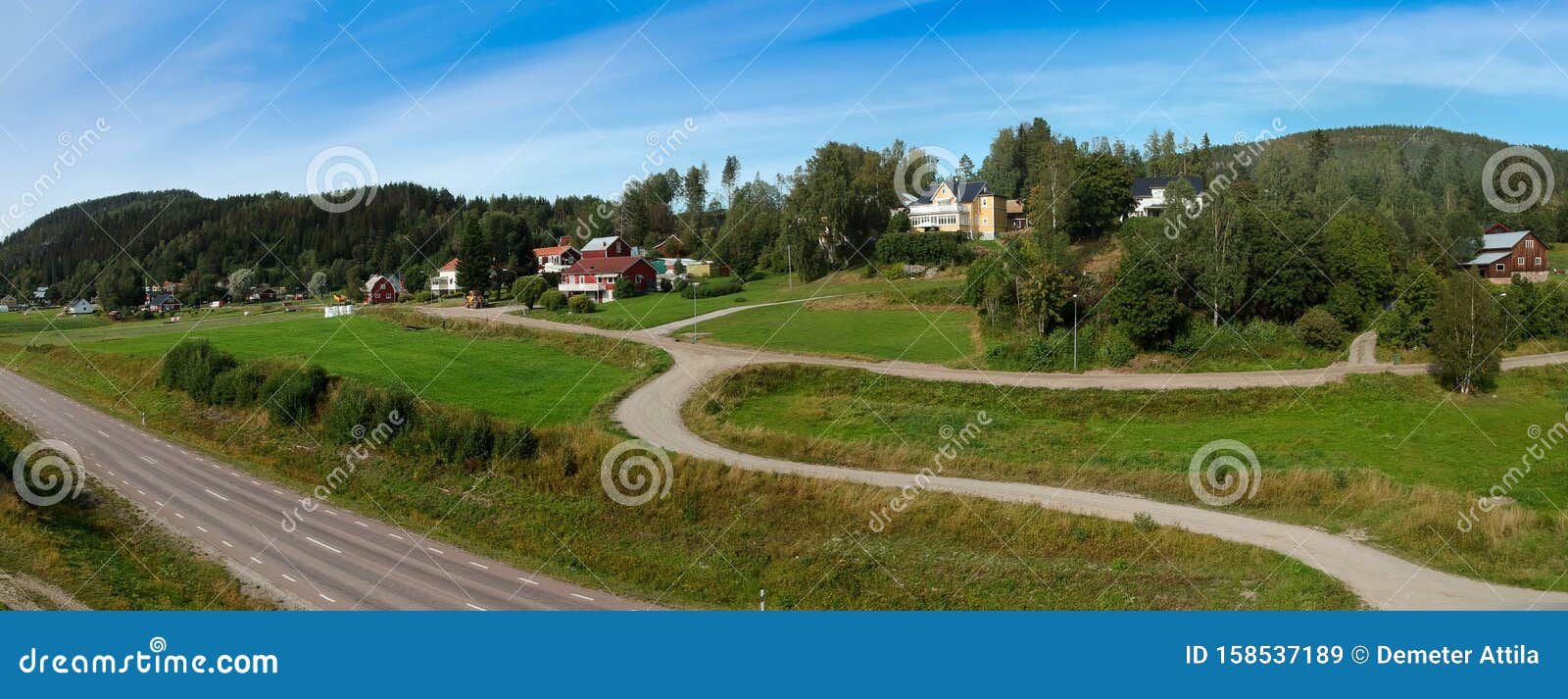 Countryside in Sweden stock image. Image of countryside - 158537189