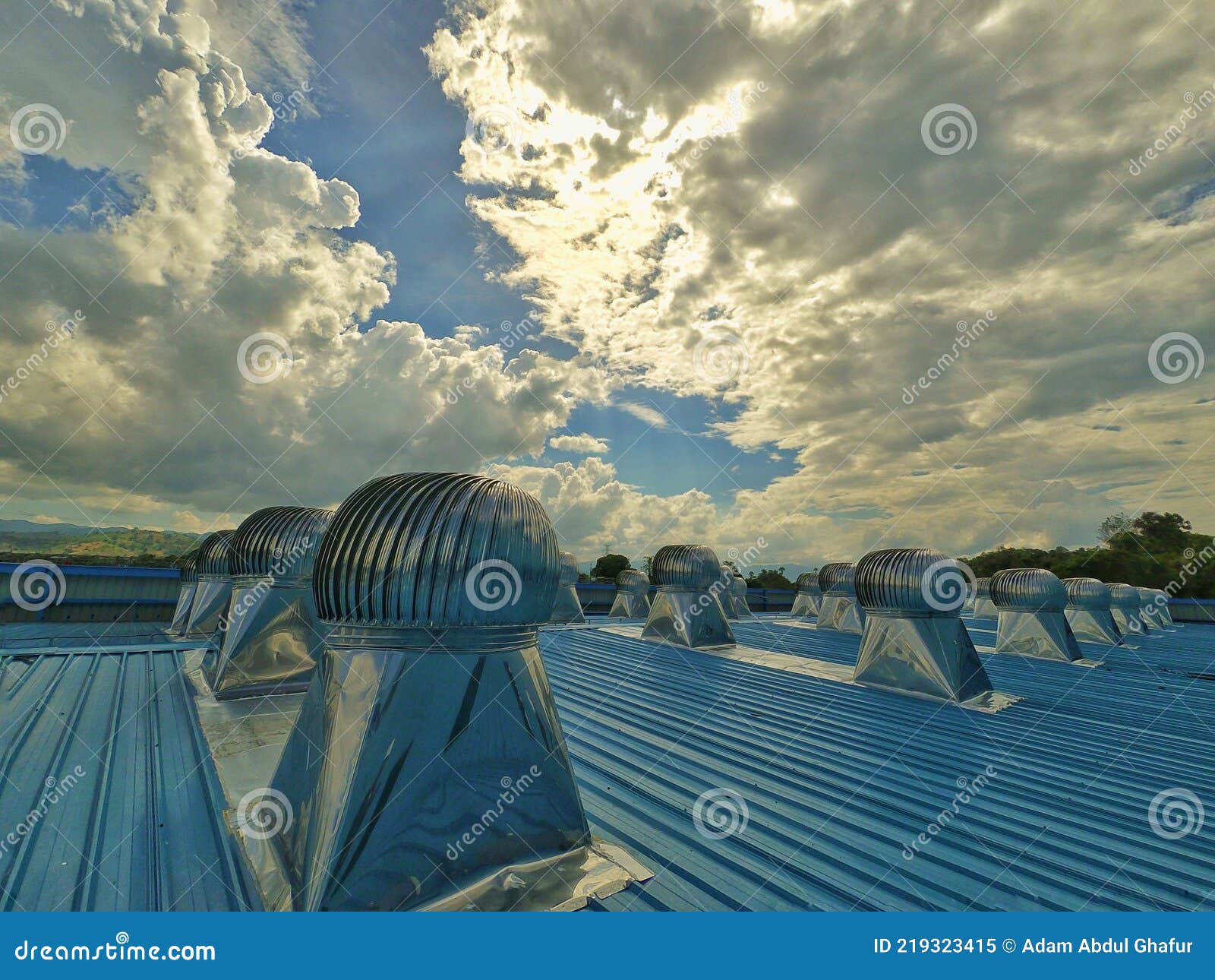 Clouds split open stock image. Image of decorated, beautiful - 219323415