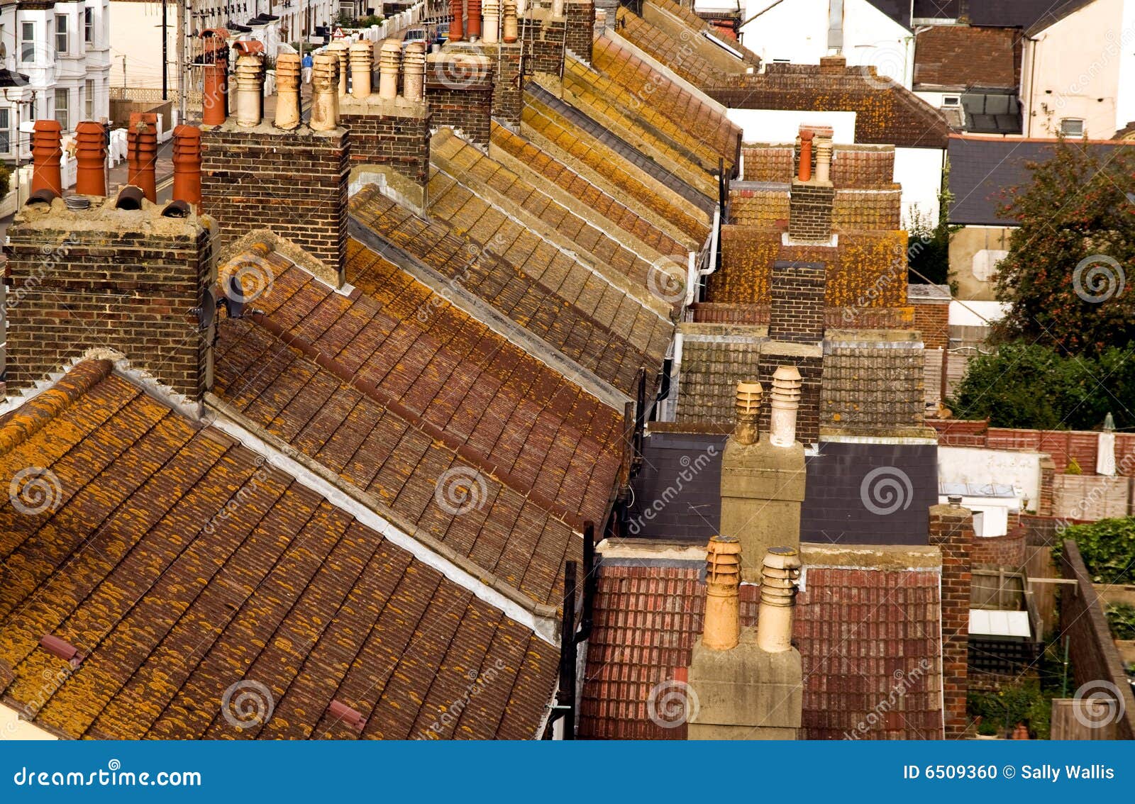 View of Roof tops stock photo. Image of drains, wires - 6509360