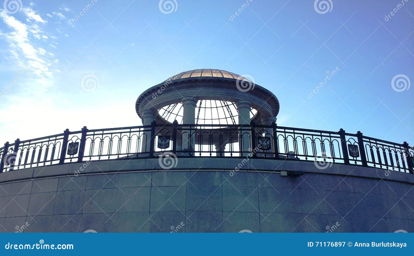 View of the rotunda stock image. Image of view, cloud - 71176897