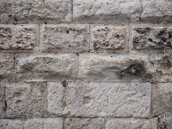 View of a rough brick wall stock image. Image of text - 254546007
