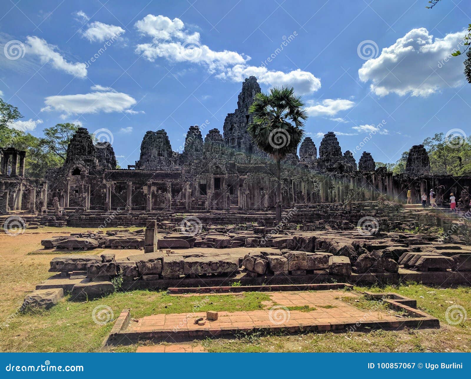 Ruins of angkor, cambodia stock image. Image of beauty - 100857067