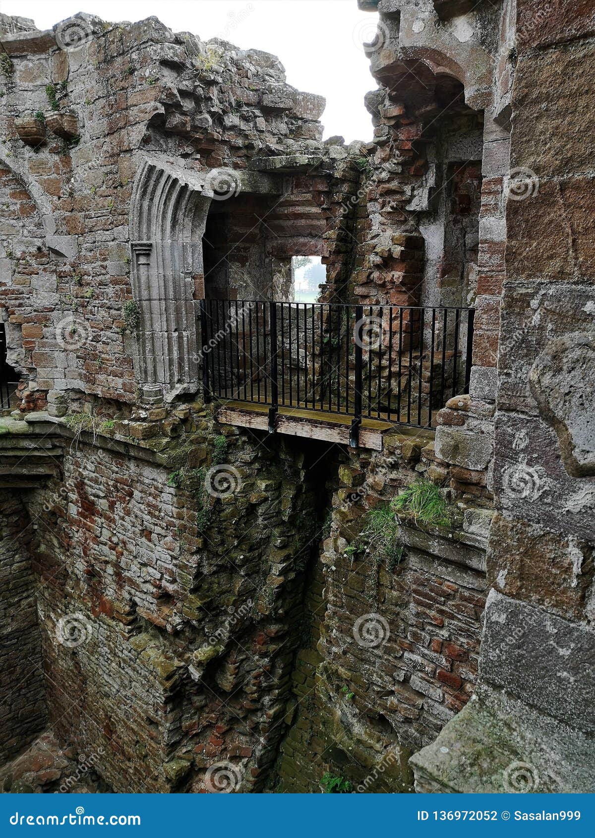 Landmarks of Cumbria - Brougham Castle Stock Photo - Image of tourism ...