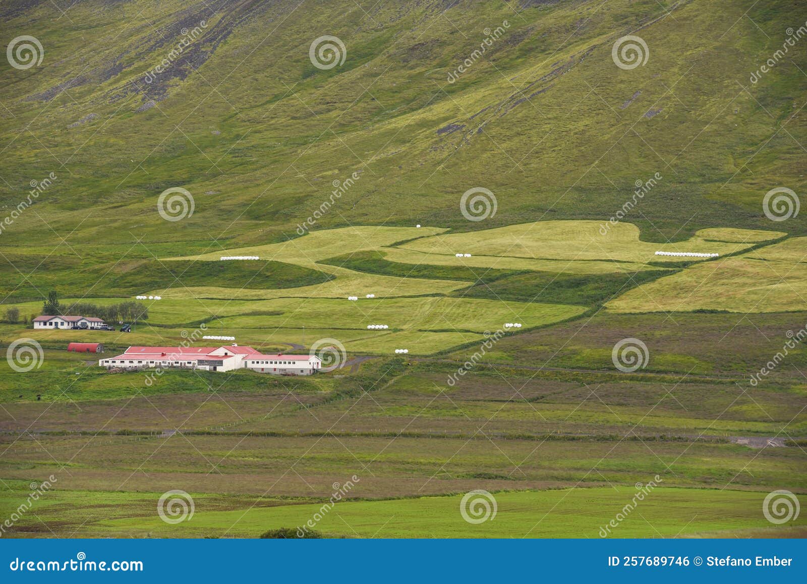 View of a Rural Landscape in Iceland Stock Photo - Image of europe ...
