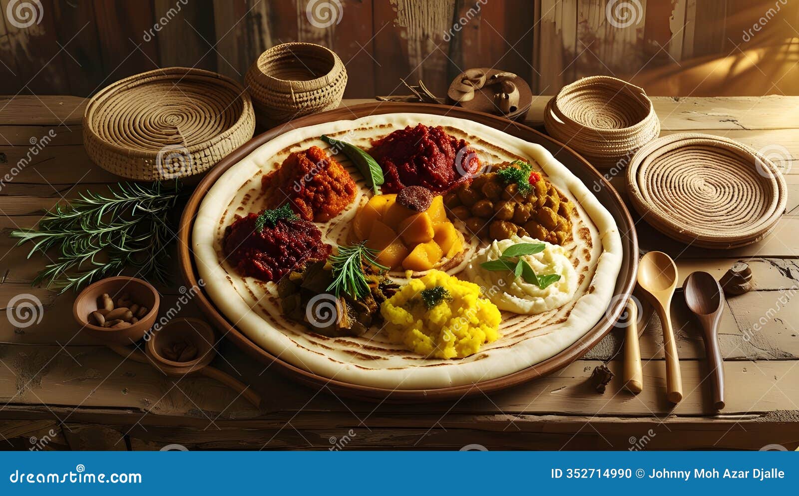 Eritrea& X27;s Injera And Zigni - A Spicy And Flavorful Dish Royalty ...