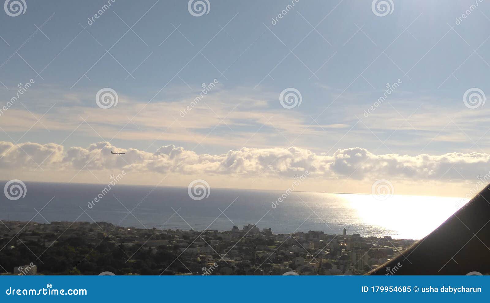 View Saint Denis La Reunion Sunset Stock Image - Image of denis, saint ...