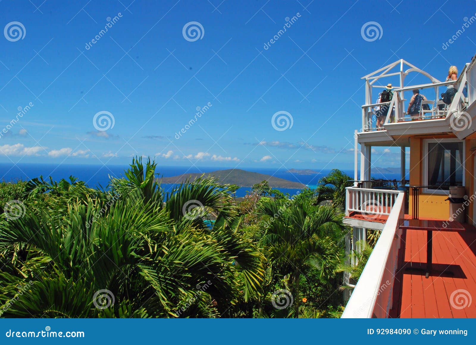 View of Saint Thomas editorial image. Image of view, lovely - 92984090