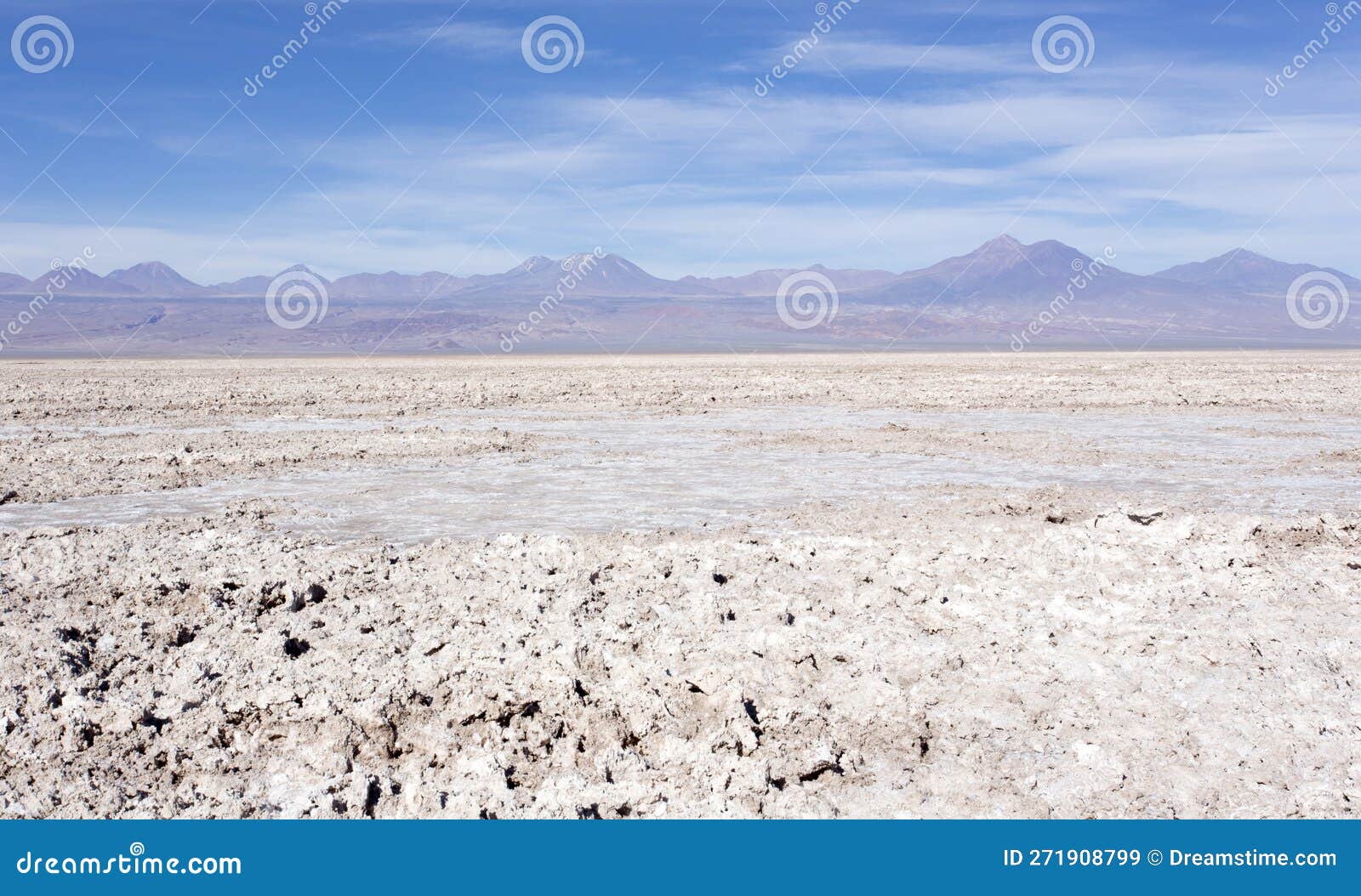 Salar De Atacama Scenery Panorama Royalty-Free Stock Photography ...