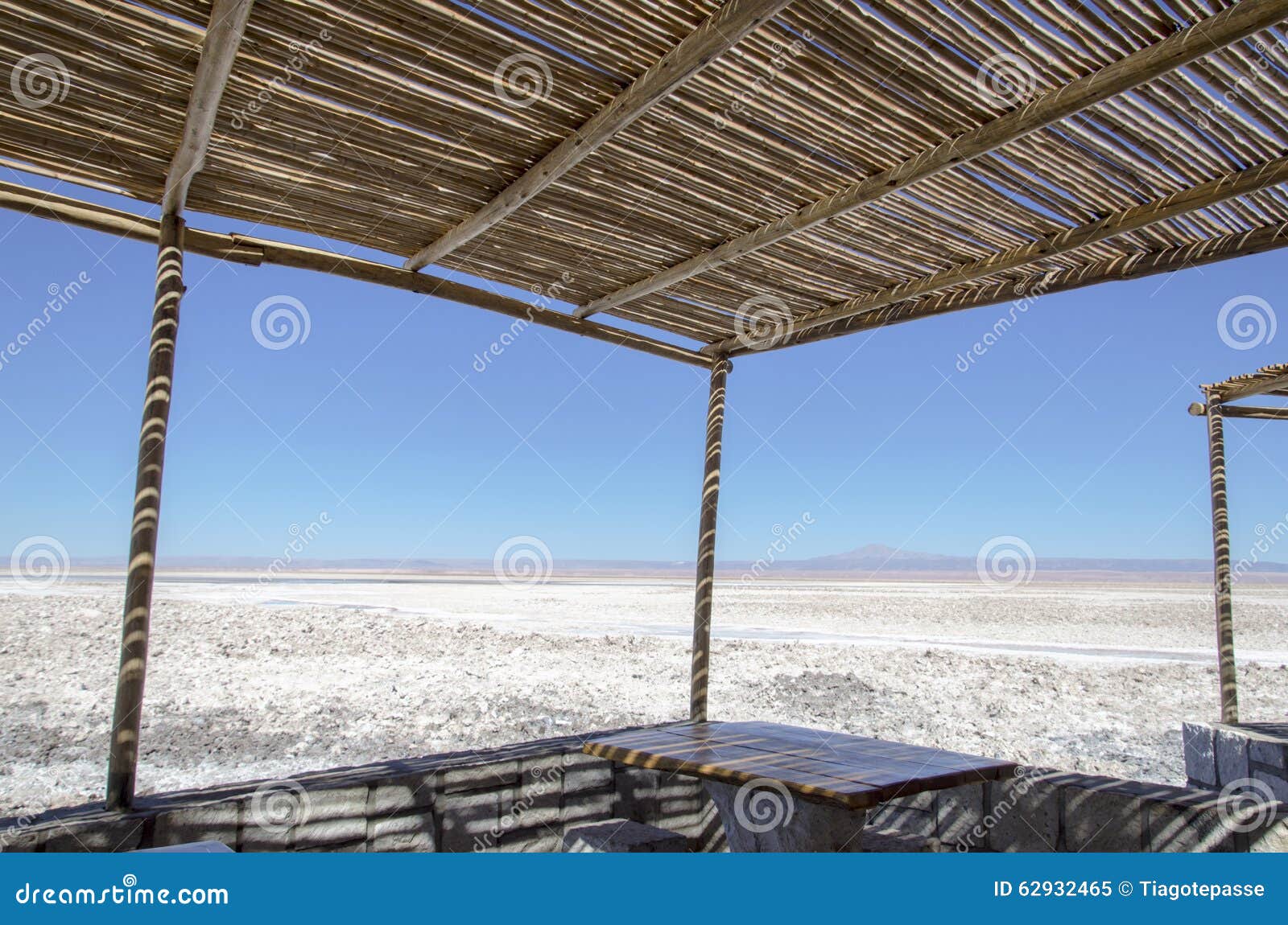 View of the Salar De Atacama Stock Image - Image of largest, people ...